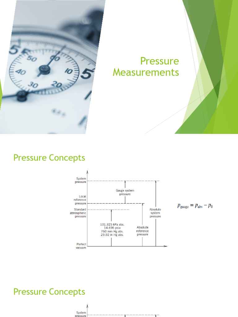 3-Chapter No 9-Pressure Measurements | PDF | Pressure Measurement | Calibration