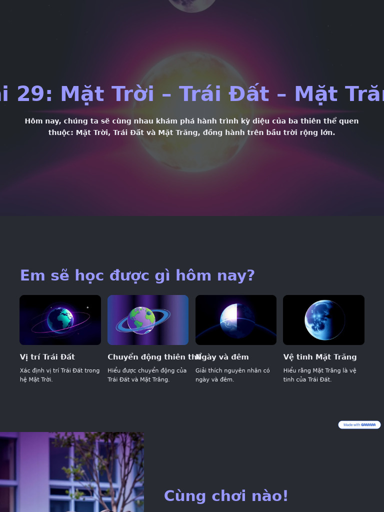Bai 29 Mat Troi Trai DJat Mat Trang | PDF