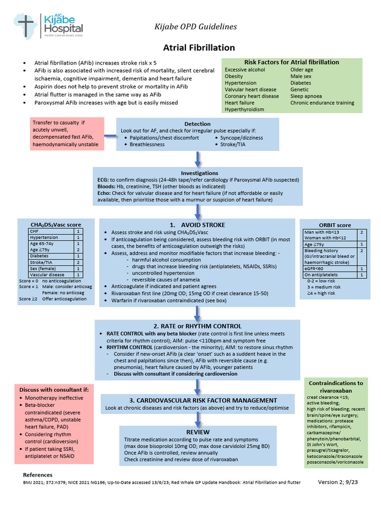 Atrial Fibrillation | PDF | Heart Failure | Clinical Medicine