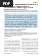 Interpreting Pollen Diagrams in Palynology | PDF