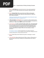 Story Planning Worksheet Template | PDF