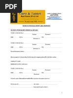 BURS Declaration Form For Transfer of Immovable Property TD01 | PDF ...