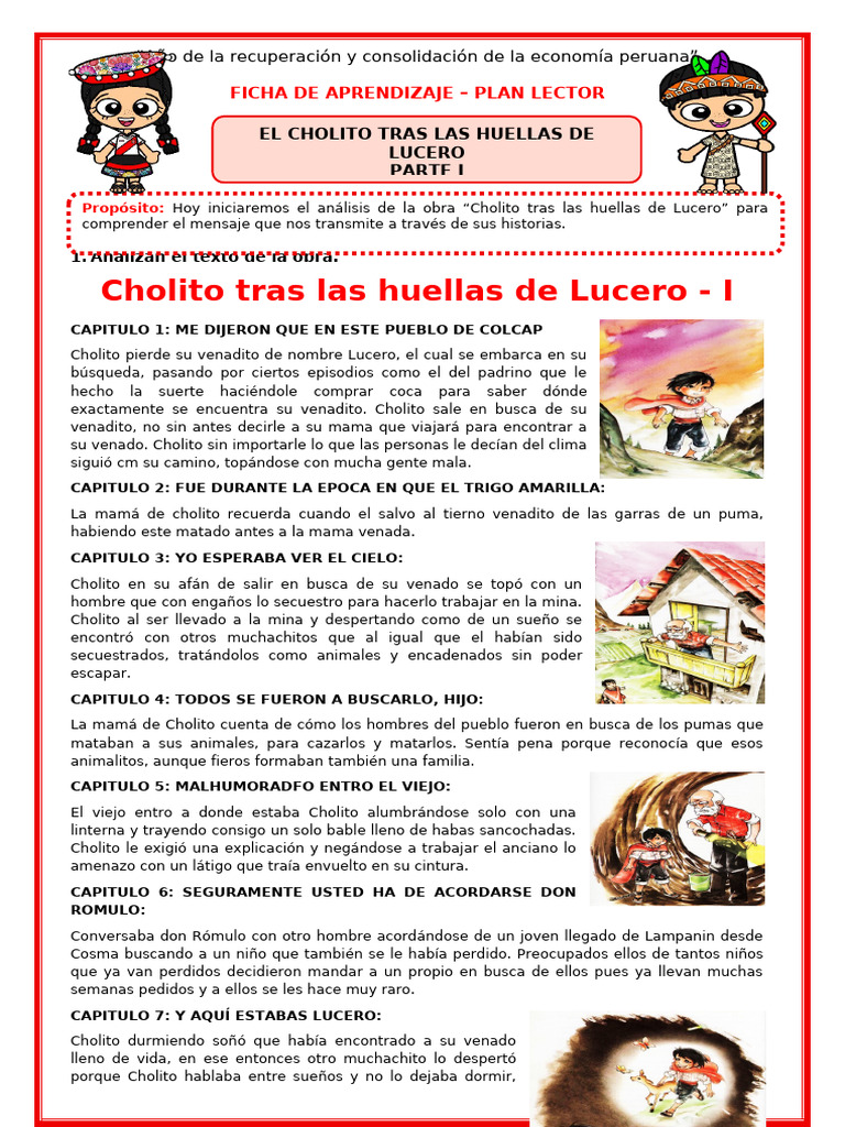 Análisis de "Cholito tras Lucero" | PDF