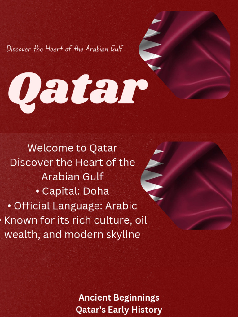 Presentation - Qatar A Journey Through Culture and Heritage PDF | PDF ...