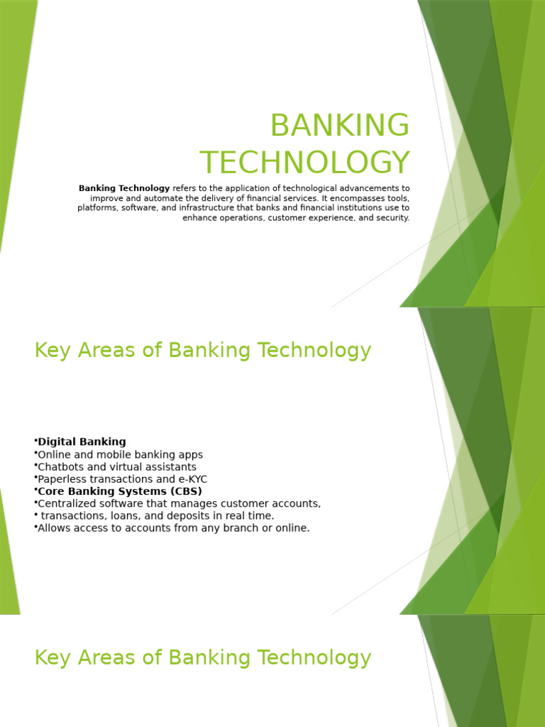 Key Trends in Banking Technology 2023 | PDF