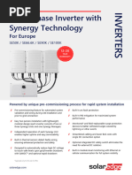 SolarEdge S1000/S1200 Optimizer Guide | PDF | Photovoltaics | Solar Panel