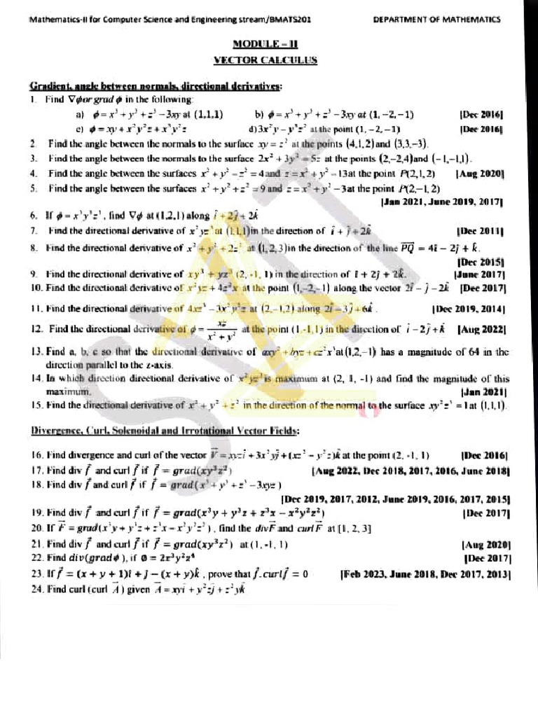 Maths Imp Questions | PDF