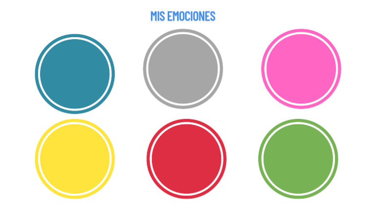 Mis emociones colores | PDF