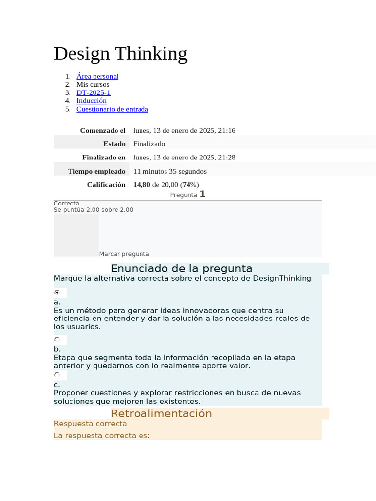 Conceptos Clave del Design Thinking | PDF | El pensamiento de diseño ...