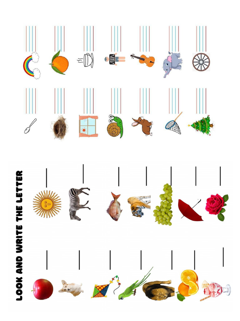 Write First Letter | PDF