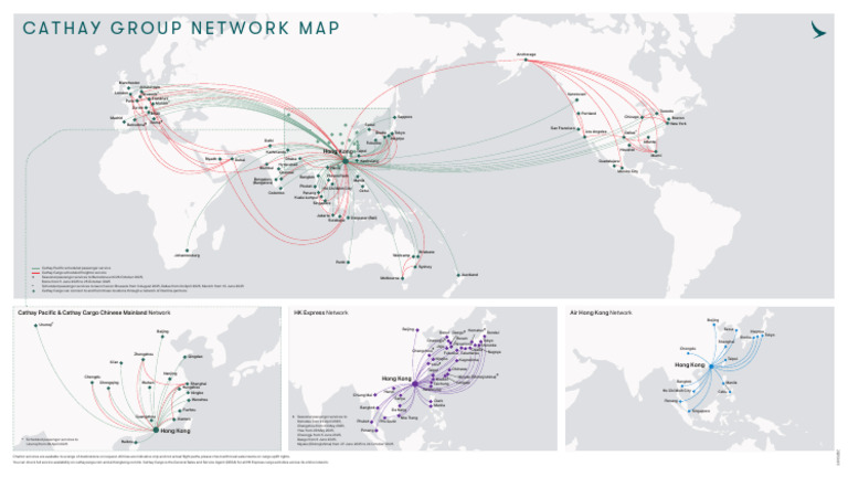Cathay Cargo Route Expansion 2025 | PDF | Airlines | Hong Kong