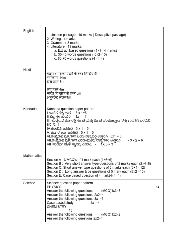 035916grade 8 QP Pattern-1 | PDF