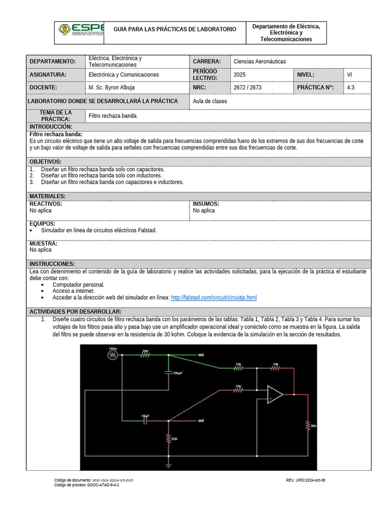 GP Uae Esma Ele 01712 | PDF | Red eléctrica | Filtro electronico
