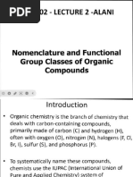 Functional Group Nomenclature Priorities Table | PDF
