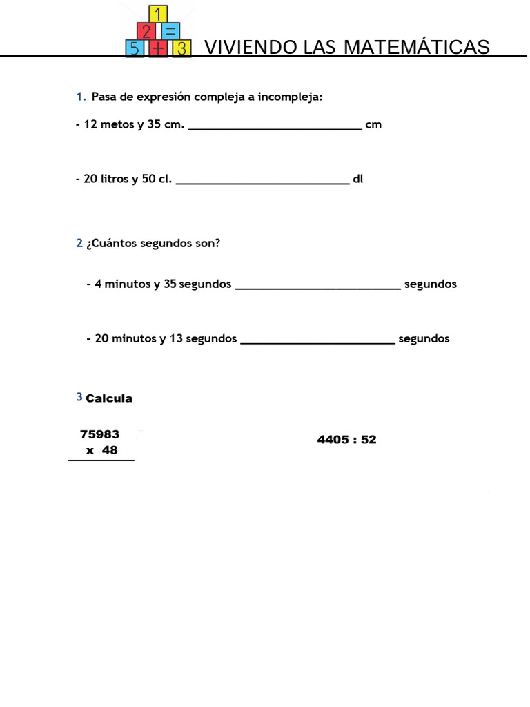Tarea Repaso 4º | PDF