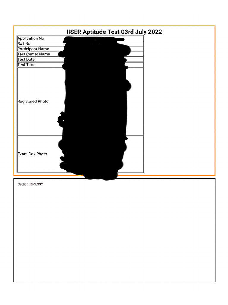 Final Answer Key 2022 - IAT | PDF