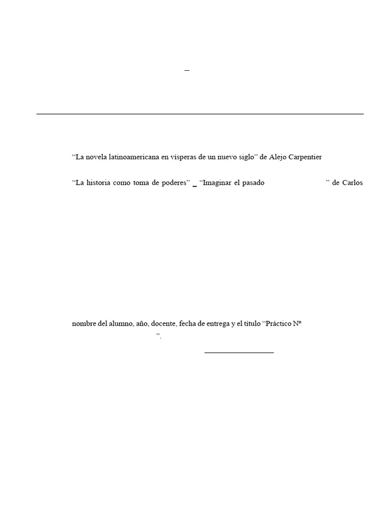 Consigna Trabajo Práctico #3 | PDF