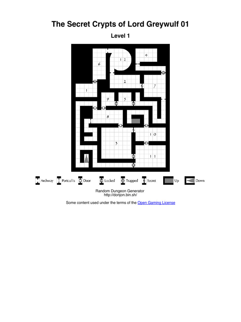 The Secret Crypts of Lord Greywulf 01 | PDF