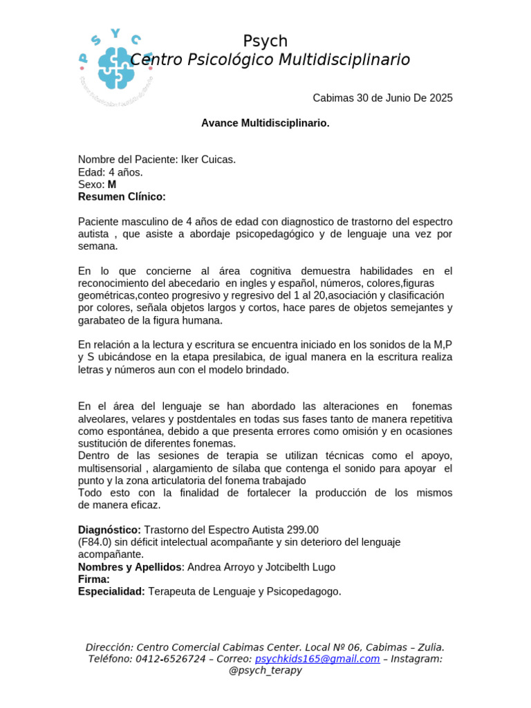 Avance Aaron Martinez. | PDF