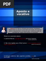 Aposto - o Que É, Tipos, Exemplos e Exercícios | PDF