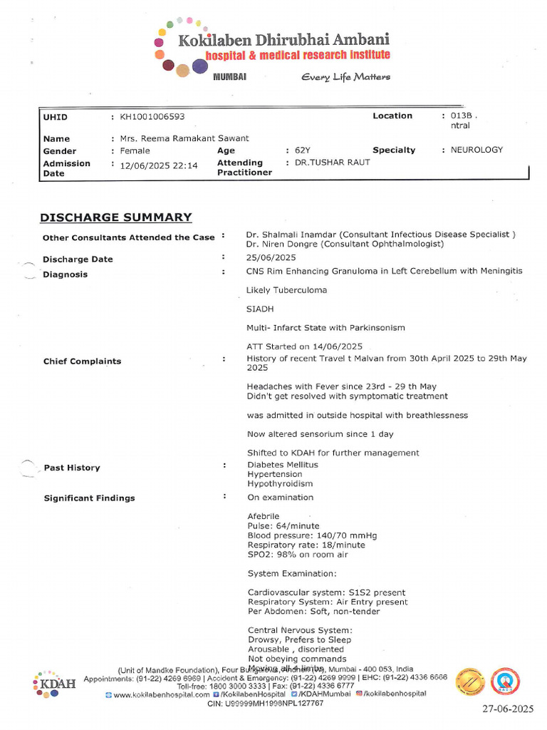 Discharge | PDF