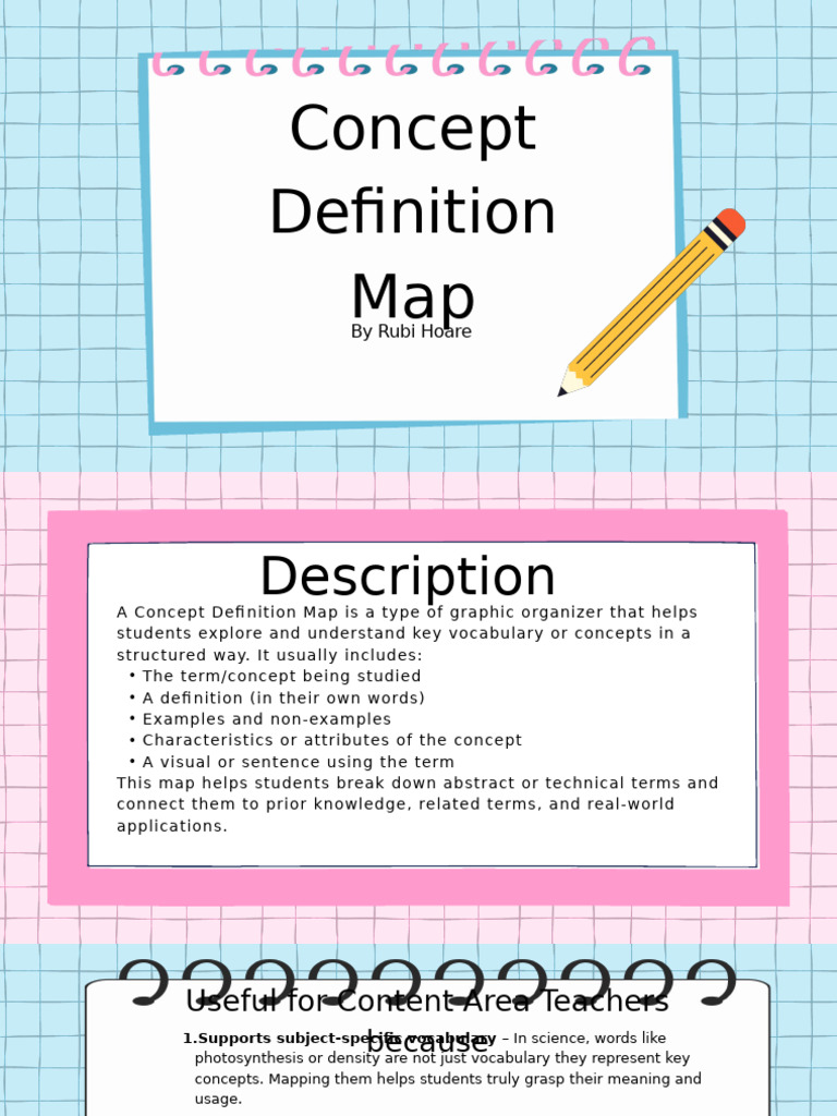 Concept Definition Map Overview | PDF