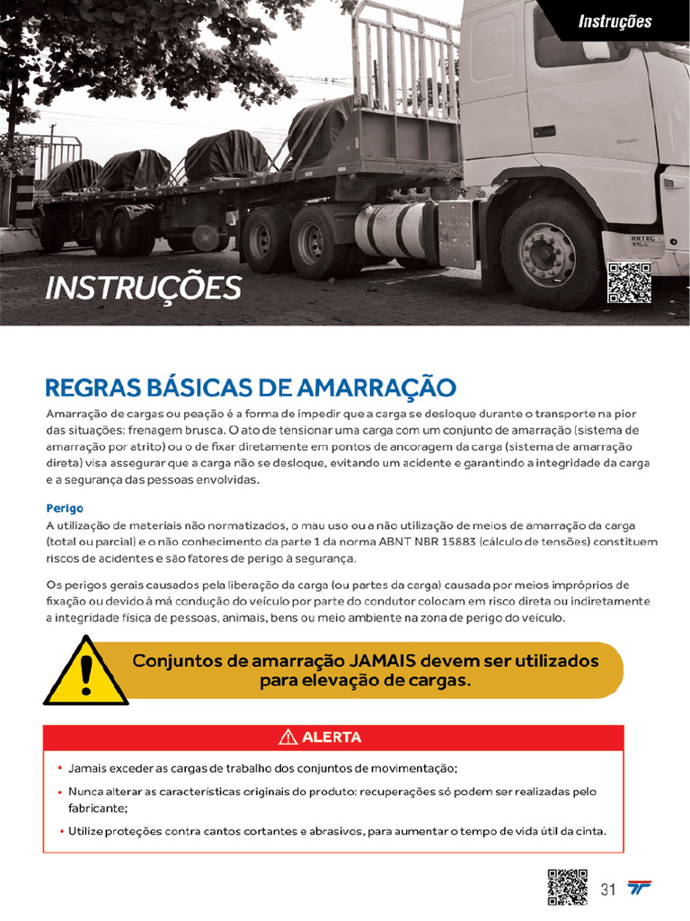 Catalogo Amarracao Tecnotextil 2019 Secao Instrucoes | PDF