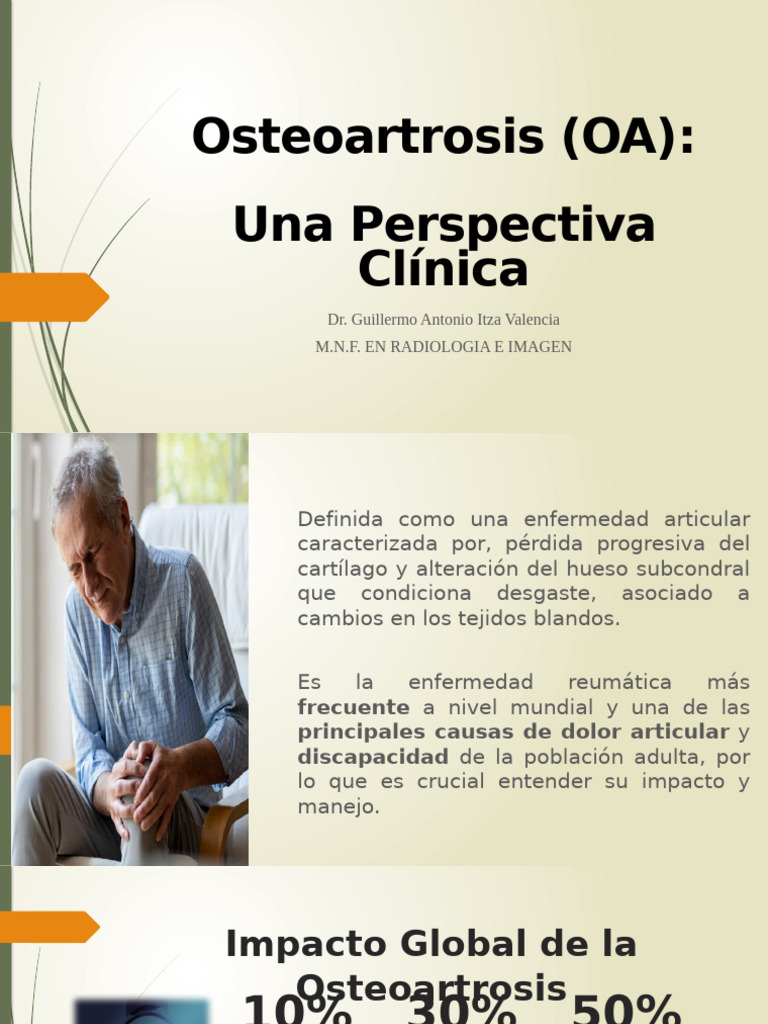 Radiografía en Osteoartrosis: Diagnóstico Clave | PDF | Osteoartritis ...