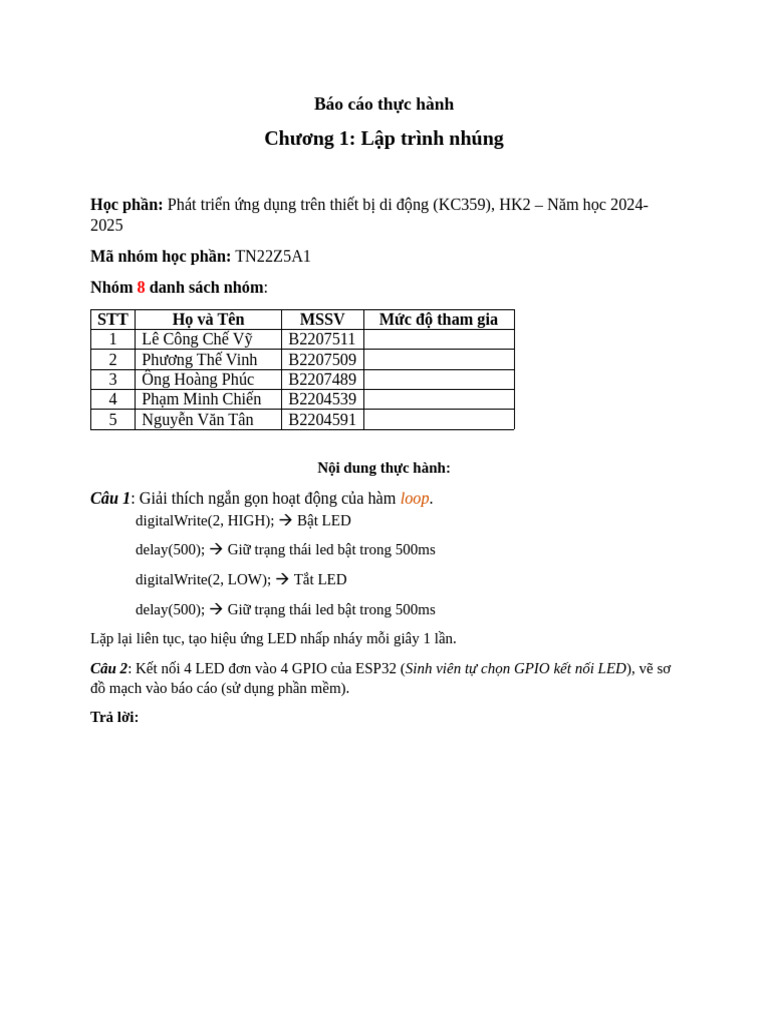 TN22Z5A1 HK2 24 25 Nhom8 Buoi1 | PDF