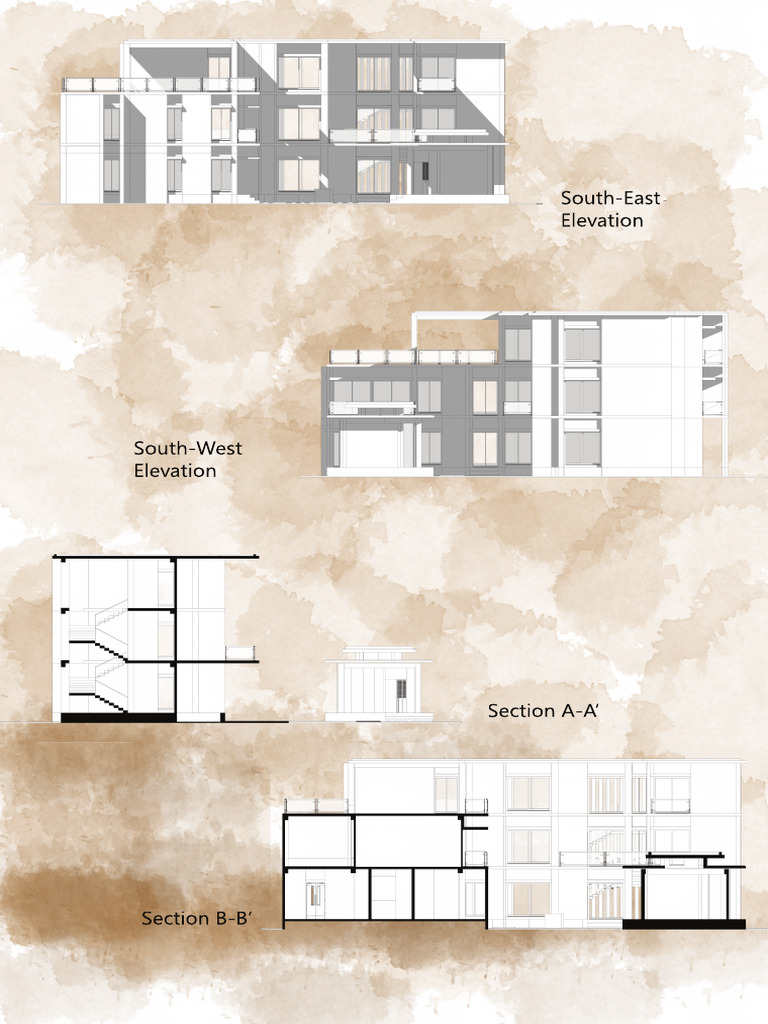 Elevation Sections for South-East Lorum | PDF