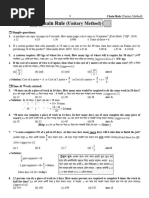 Work Rate Problems and Solutions | PDF | Printer (Computing) | Teaching ...