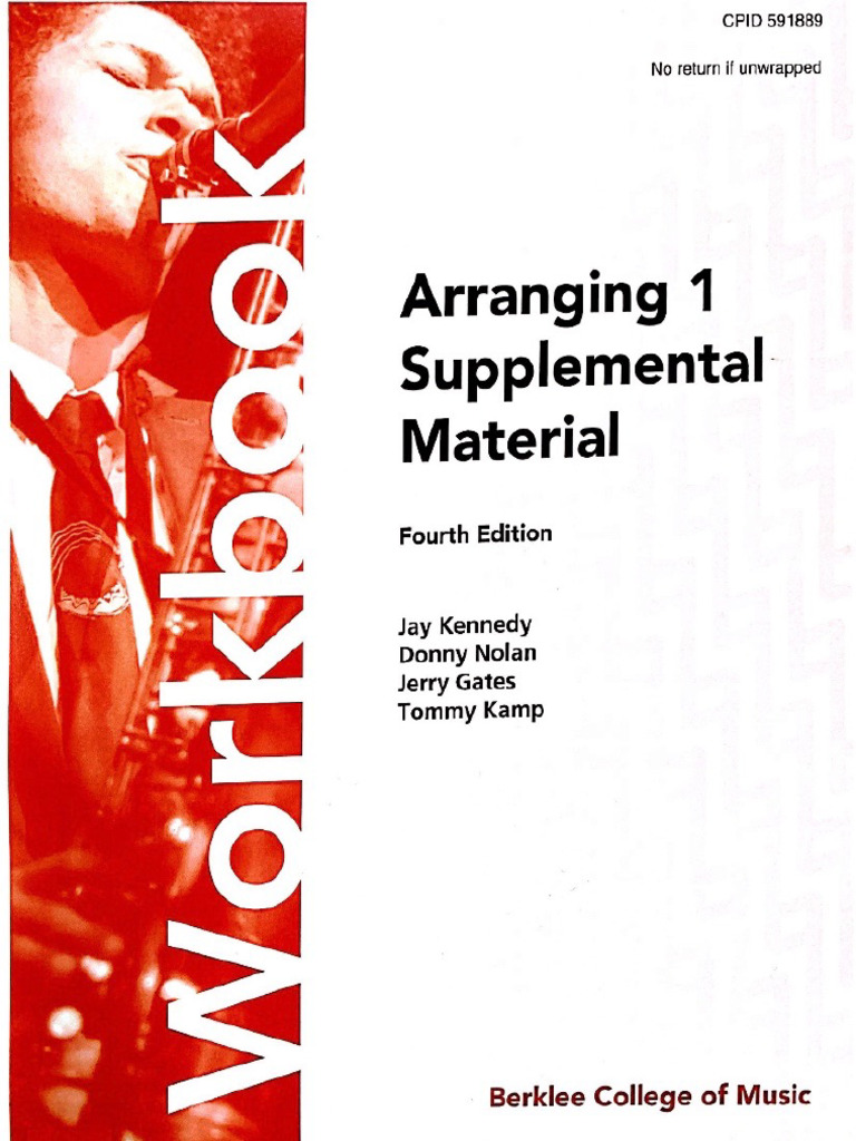 Arranging 1 Supplement Pdf