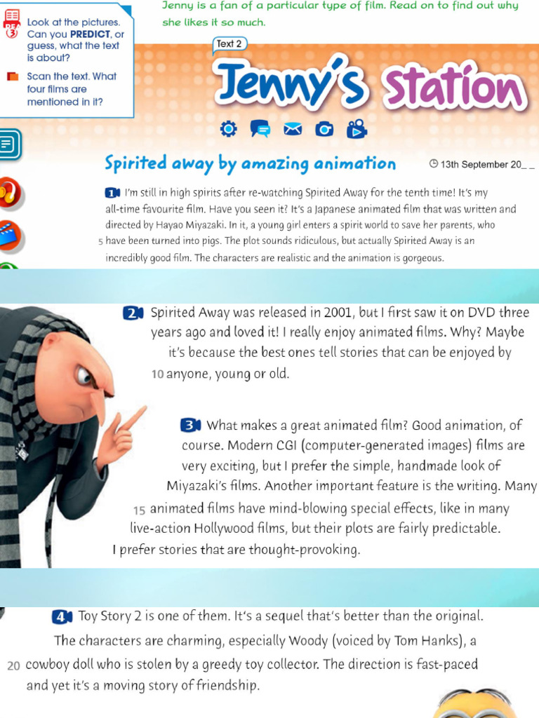 S2U1 TB Text 2 Comprehension KEY | PDF