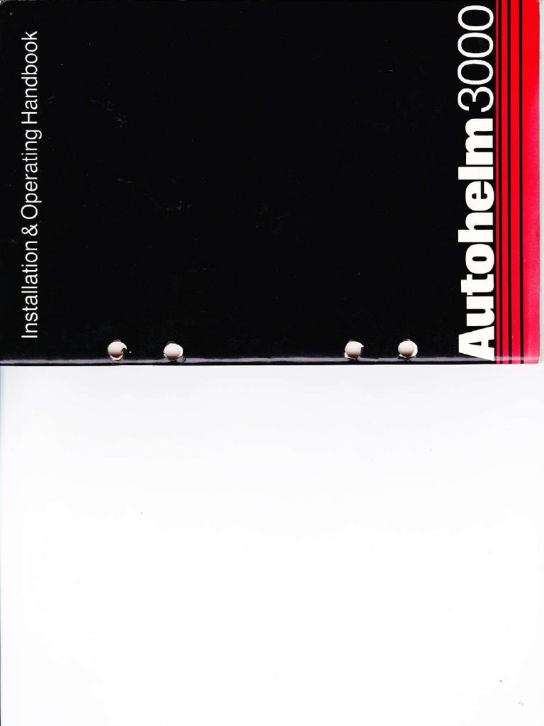 Manual - Autohelm - 3000 Digital | PDF