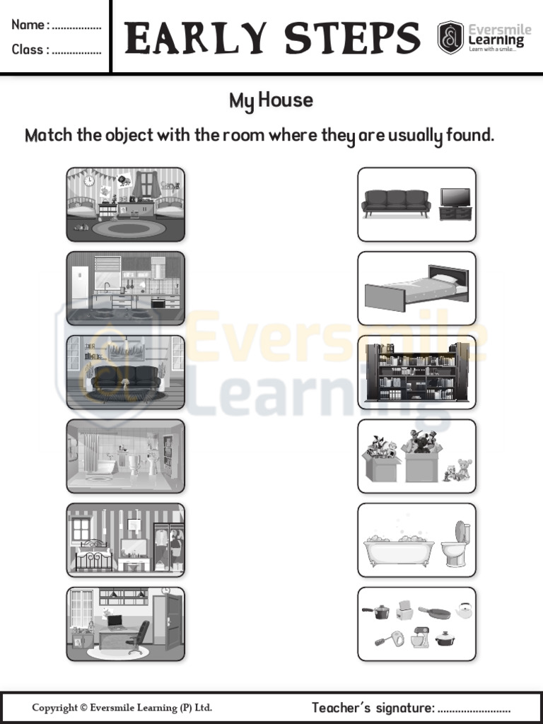 My House Lesson Plan Activities | PDF