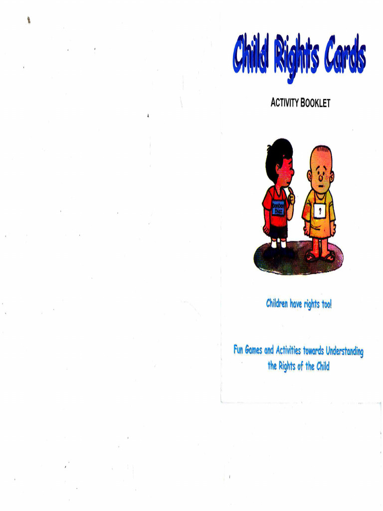 Child Rights Cards | PDF