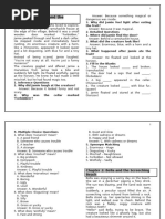 George's Marvellous Medicine Comprehension Questions | PDF