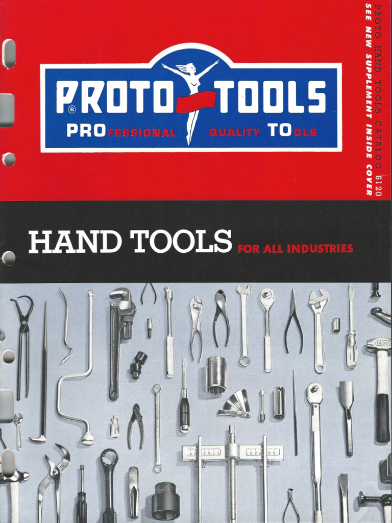 Proto Tools Catalog 6120 1961 | PDF