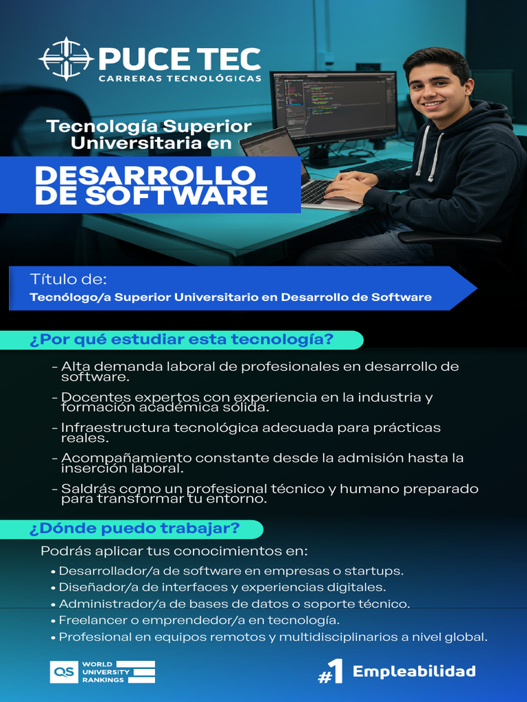 Empleabilidad en Desarrollo de Software | PDF | Software | Tecnologías ...