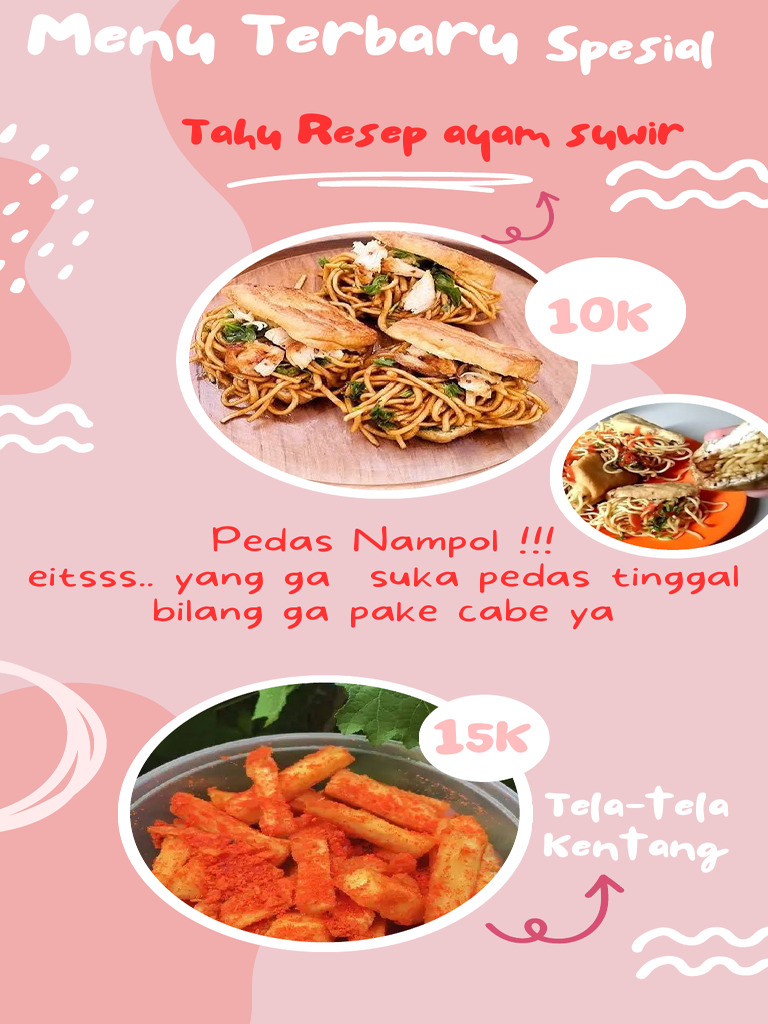 Menu Terbaru Spesial Banner Makanan PDF | PDF