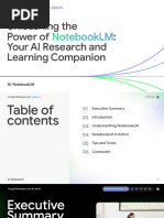 Notebook LM Masterclass - Ebook | PDF | Podcast | Artificial Intelligence