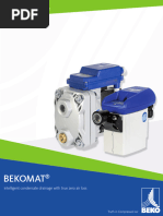 BEKOMAT® Condensate Drain Solutions | PDF | Valve | Condensation