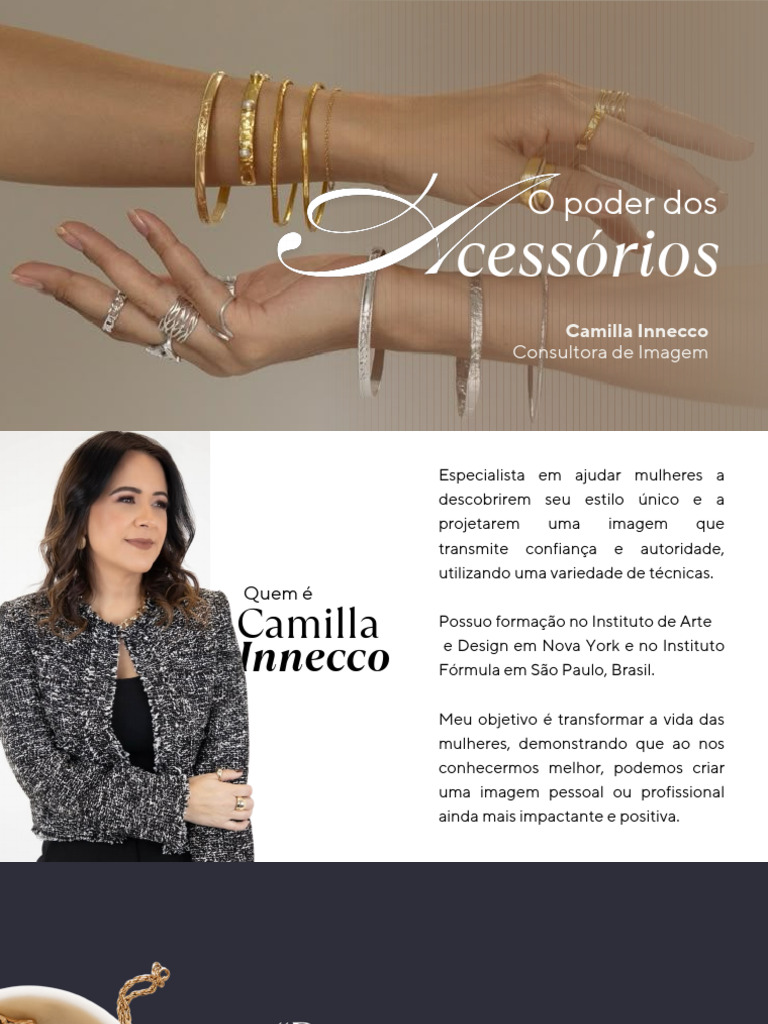 O Poder Dos Acessórios - Camilla Innecco PDF | PDF