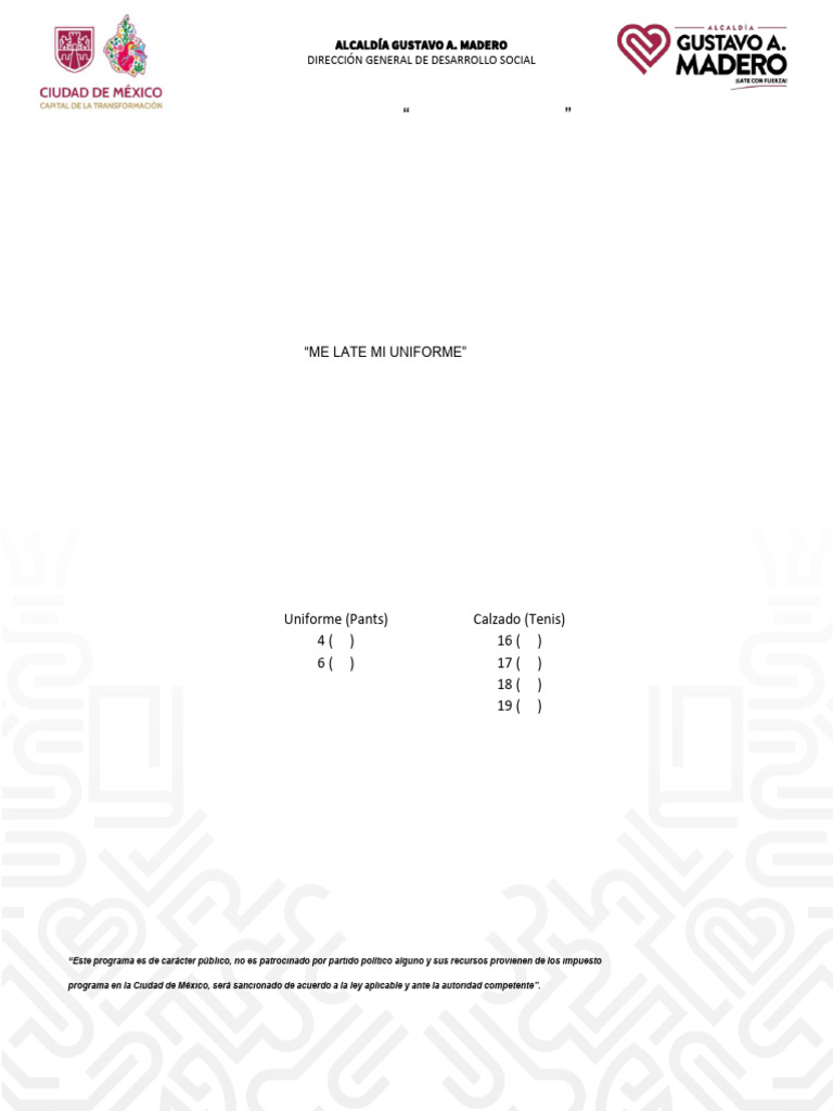 Formato Pans | PDF | México | Responsabilidad