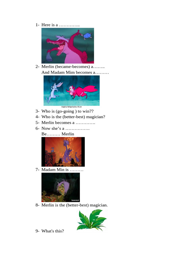 Here Is A (Disney Magic English) | PDF