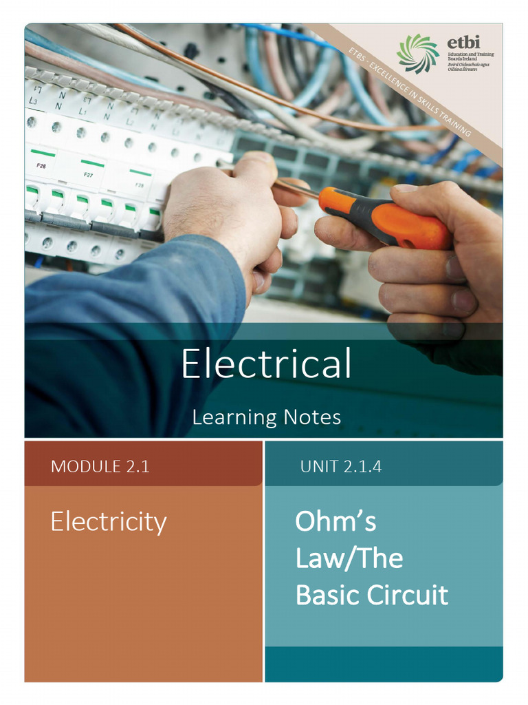4 Ohms Law The Basic Circuit | PDF | Electric Current | Atoms