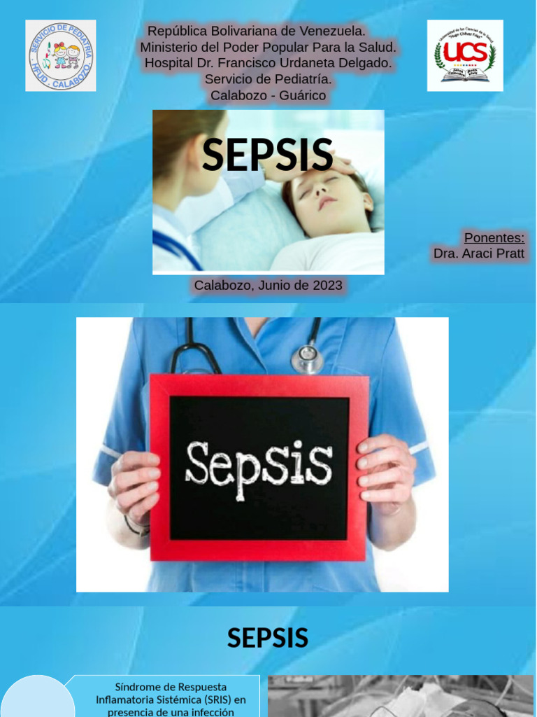 Protocolo de Manejo de Sepsis Pediátrica | PDF | Septicemia ...