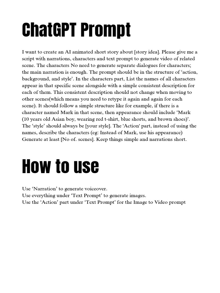 AI Animal Movie Script Generator | PDF