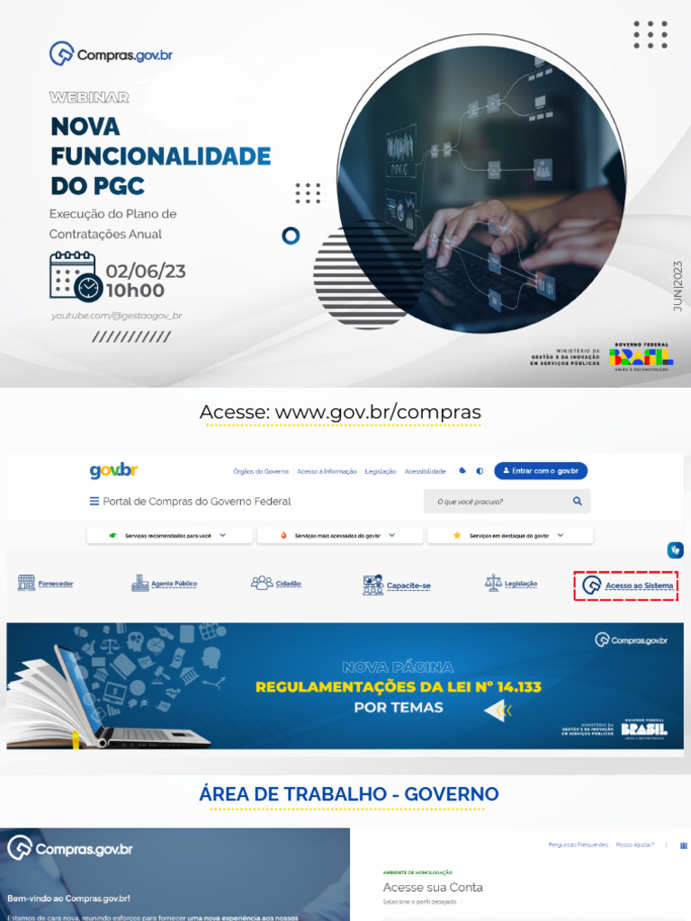 Execução de Contratações no Governo | PDF