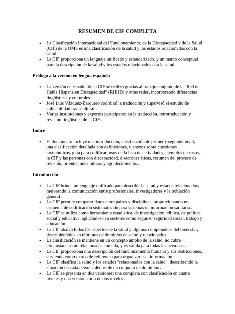 Resumen de Cif Completa | PDF | Entorno natural | Fisiología